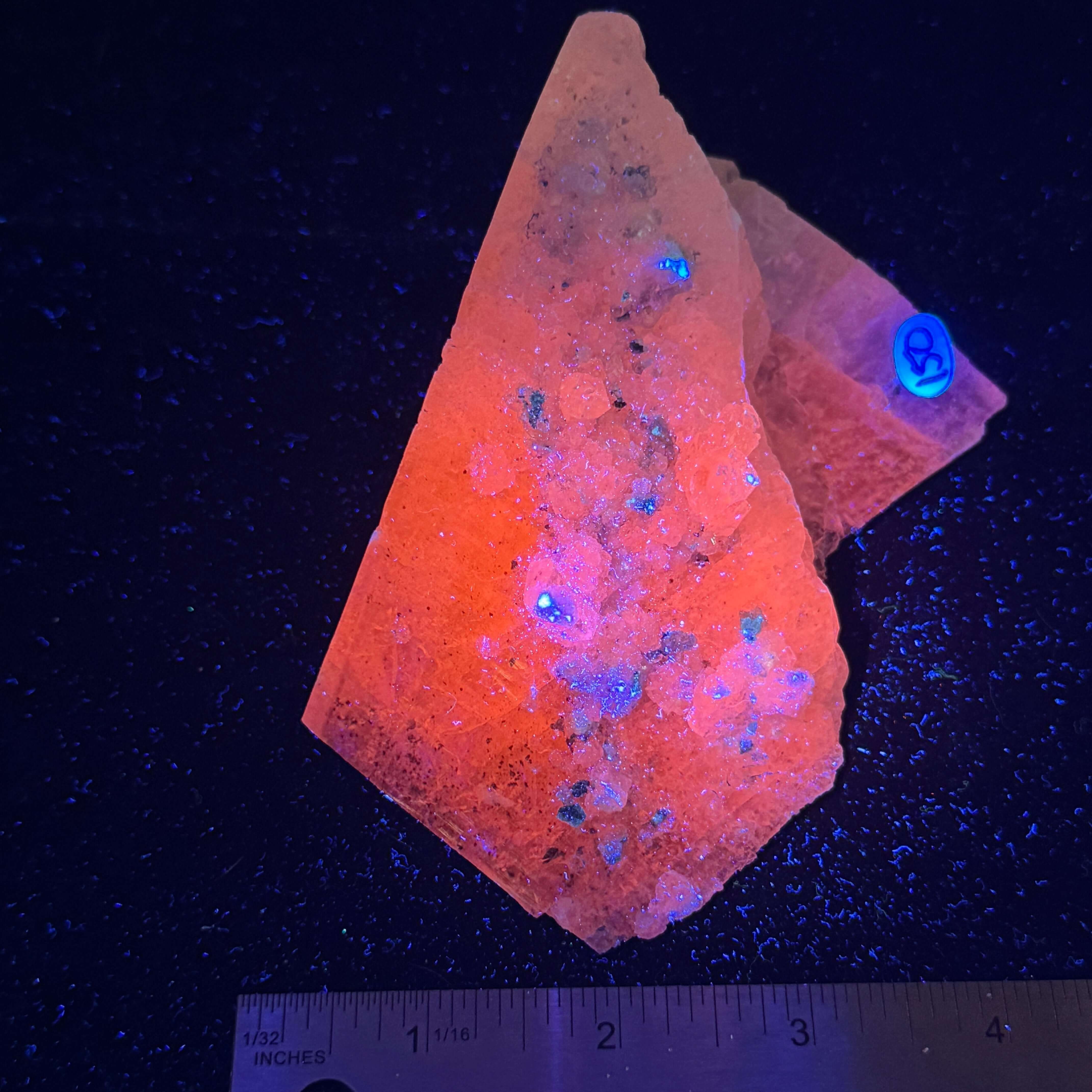 Desert Oasis Minerals, Mangano Calcite Specimen (525g) - Mexico