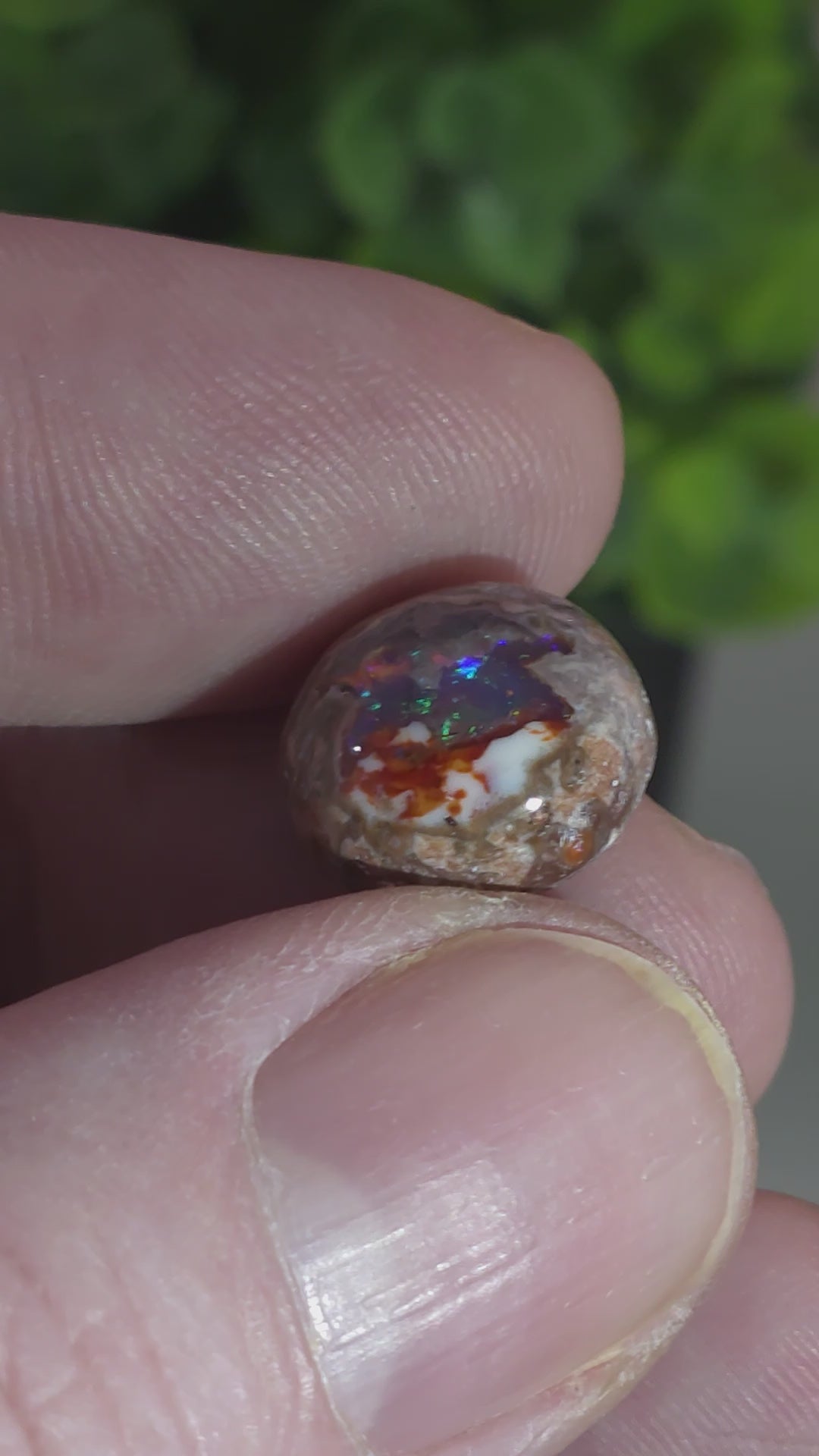 Mexican Cantera Opal Cabochon - Stunning Natural Gemstone