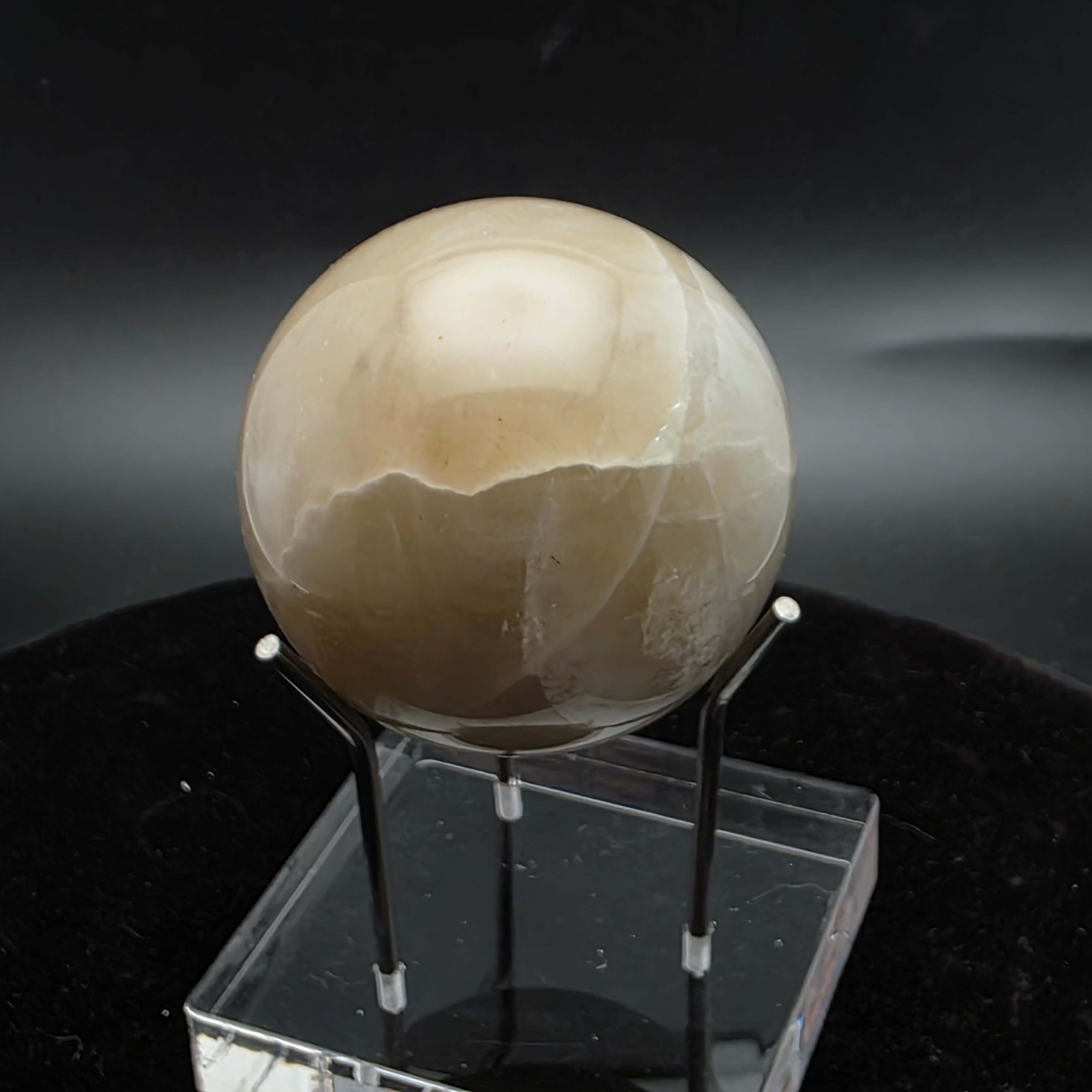Moonstone Sphere - Polished & Ready to Display